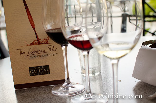 The Generous Pour Wine Event at The Capital Grille - dee Cuisine